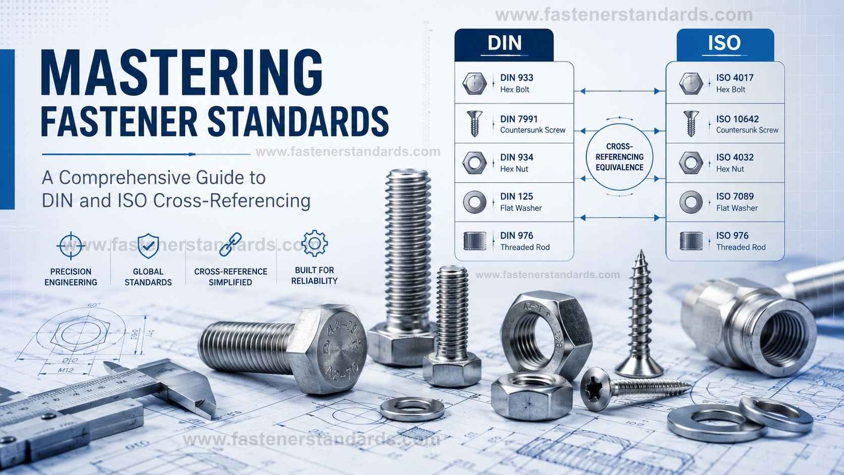 DIN vs ISO Fastener Standards: The Ultimate Guide
